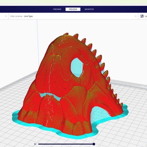 Armadillo Lizard Skull Mask .STL Files for 3D Printing - Etsy
