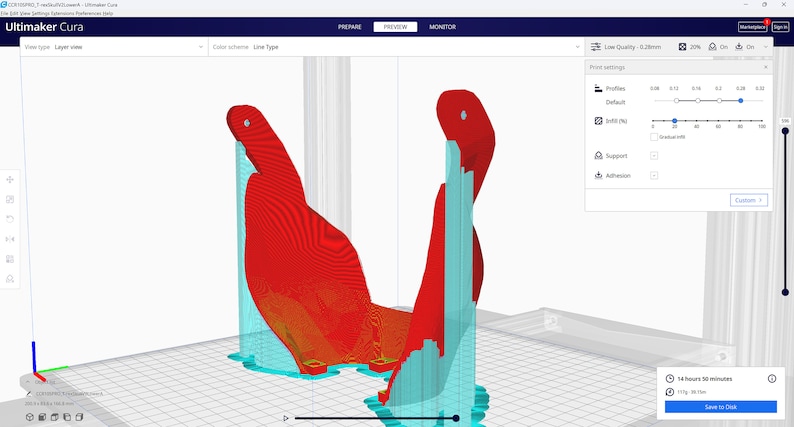 T-rex Skull Mask V2 .STL Files for 3D Printing - Etsy