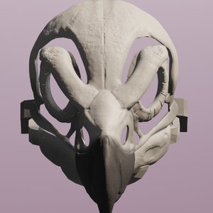 Falcon Skull Mask .STL Files for 3D Printing - Etsy