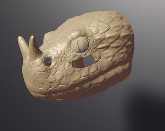 Ball Python V2 Mask .STL Files for 3D Printing - Etsy