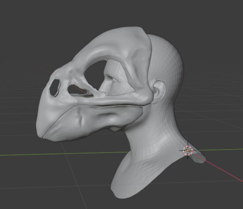 Finch Skull Mask STL Files - Etsy