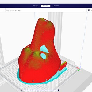 Fox Mask .STL Files for 3D Printing - Etsy