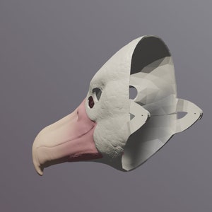 Wandering Albatross Mask .STL Files for 3D Printing - Etsy
