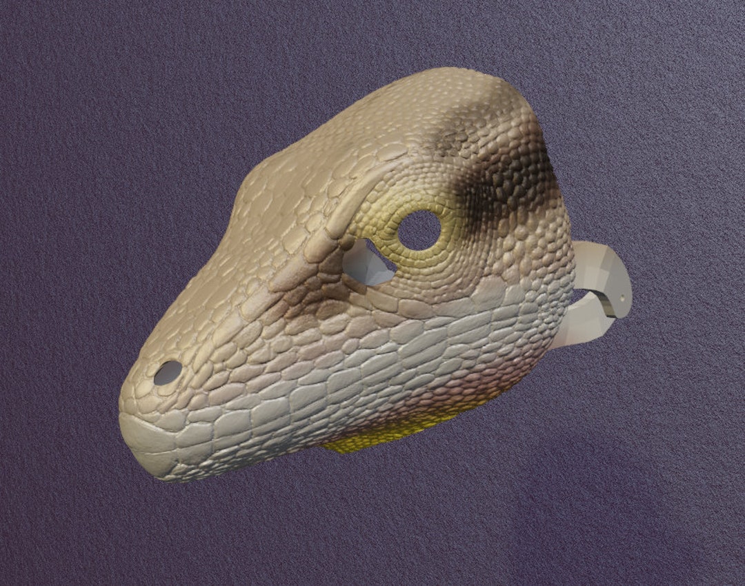 Anole Mask .STL Files for 3D Printing - Etsy