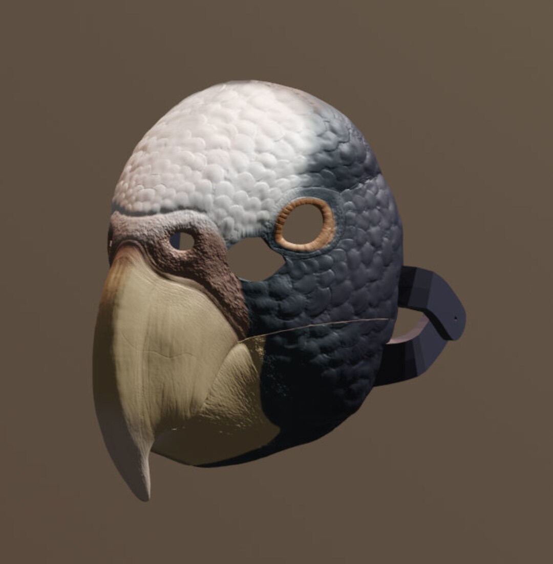 Pionus Mask .STL Files for 3D Printing - Etsy