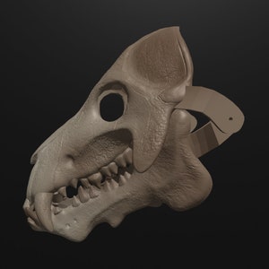 Entelodont Skull Mask .STL Files for 3D Printing - Etsy