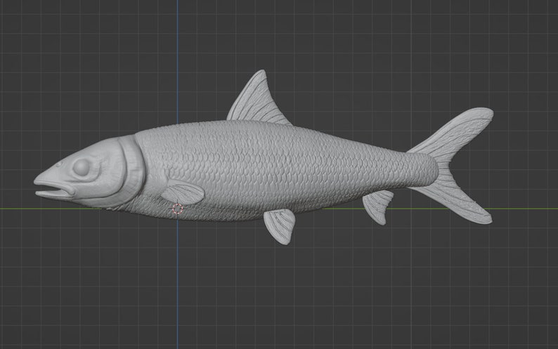 Bonefish Sculpture .STL Files for 3D Printing - Etsy