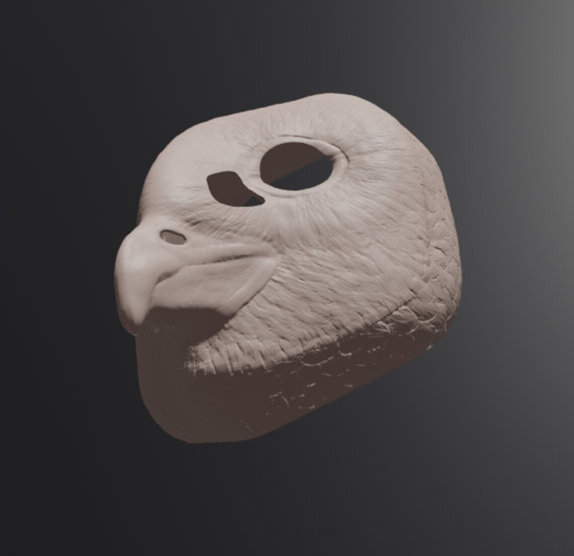 Barn Owl Mask .stl Files for 3D Printing - Etsy