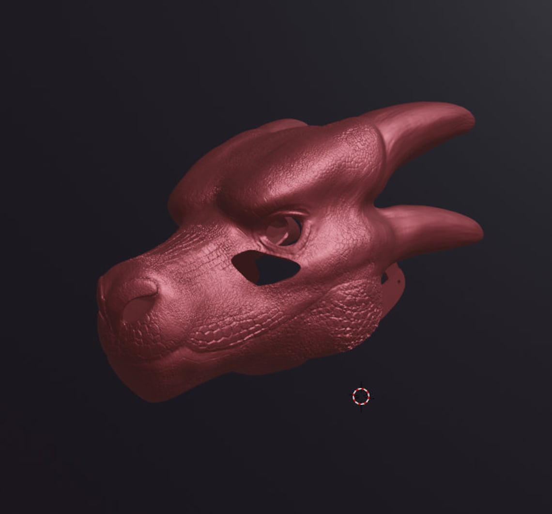 Kobold Mask .stl Files for 3D Printing - Etsy