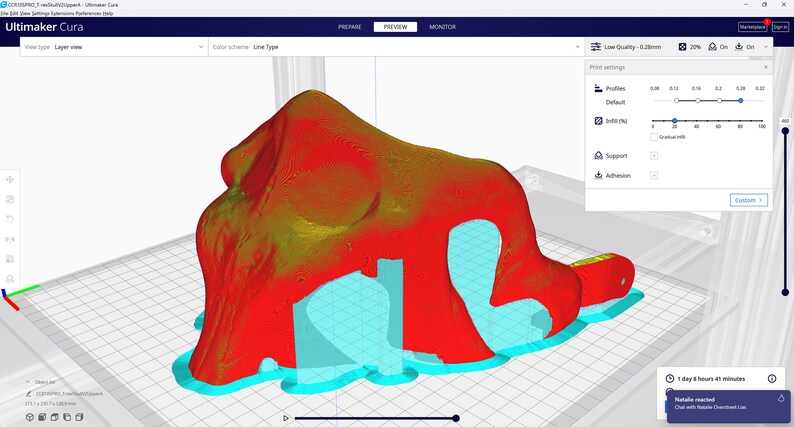 T-rex Skull Mask V2 .STL Files for 3D Printing - Etsy
