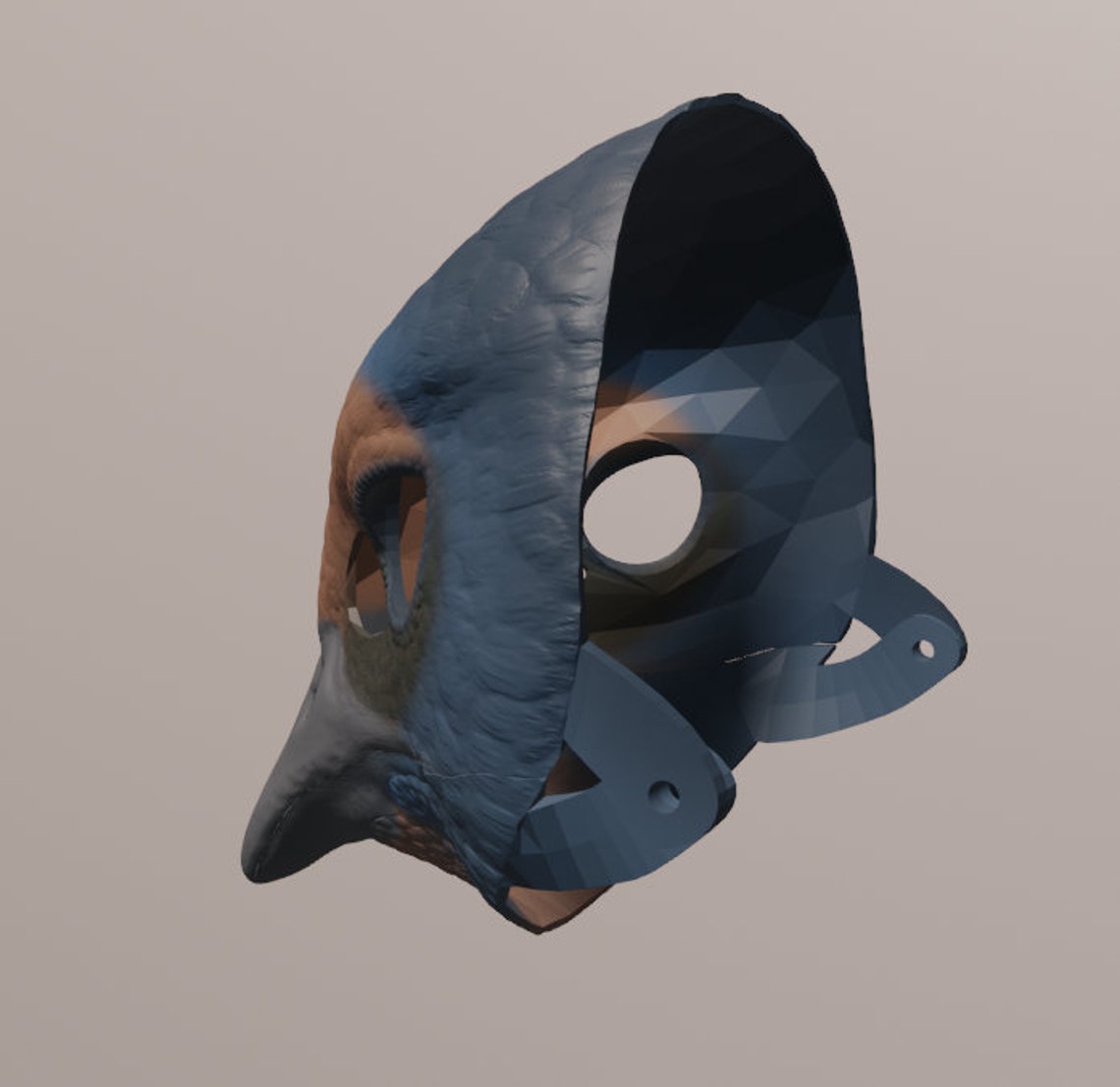 Barn Swallow Mask .STL Files for 3D Printing - Etsy