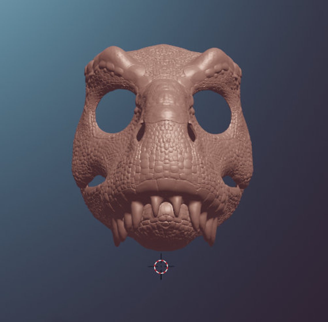 T-rex Dinomask .STL Files for 3D Printing - Etsy