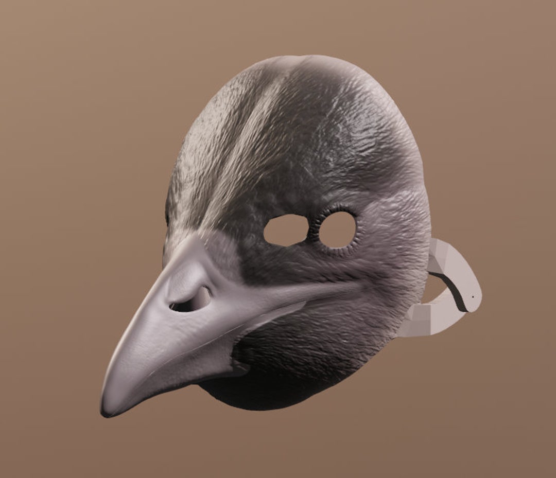 Bulbul Mask .STL Files for 3D Printing - Etsy