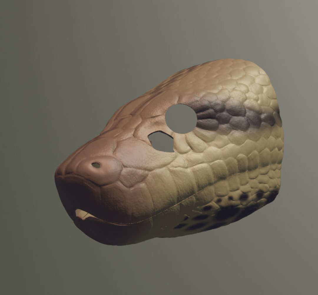 Anaconda Mask .STL Files for 3D Printing - Etsy
