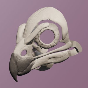 Falcon Skull Mask .STL Files for 3D Printing - Etsy