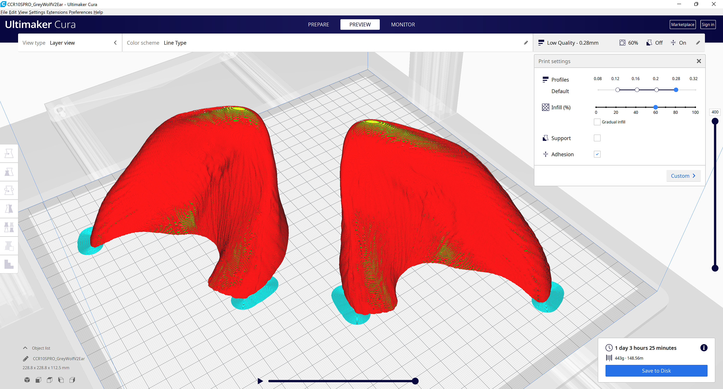 Grey Wolf Mask V2 .STL Files for 3D Printing - Etsy