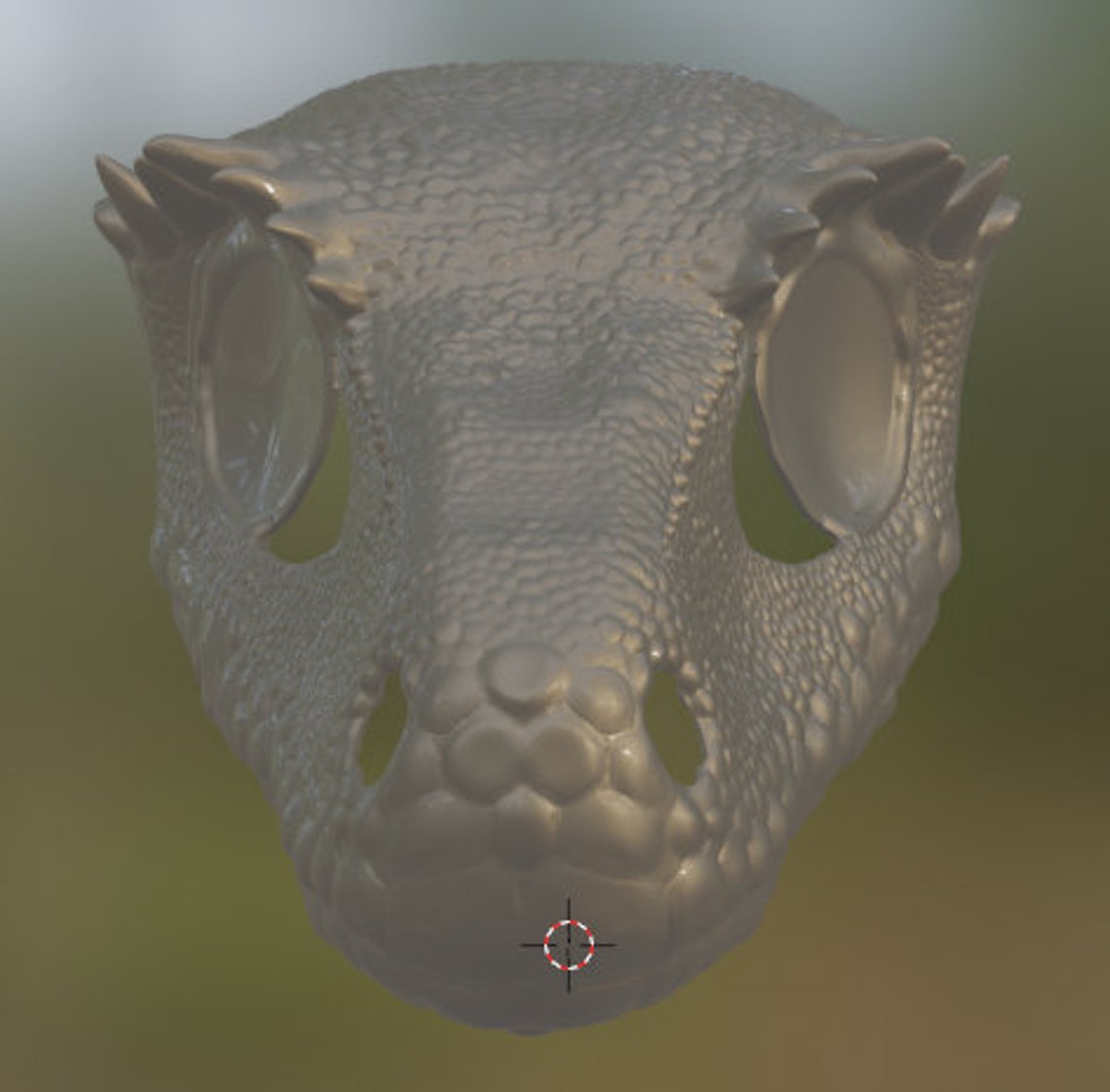 Crested Gecko Mask .STL Files for 3D Printing - Etsy