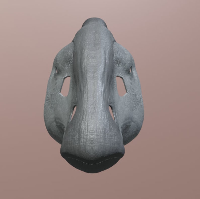 Parasaurolophus Mask .STL Files for 3D Printing - Etsy