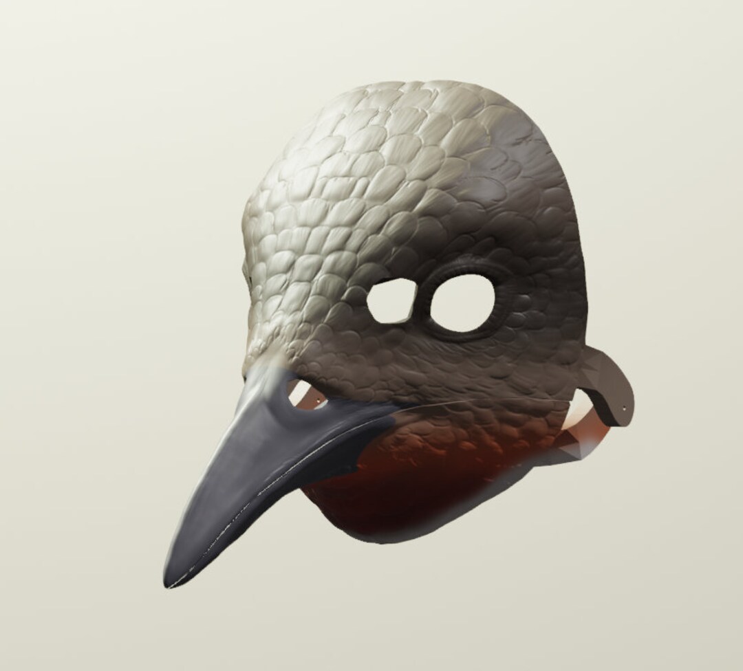 Hummingbird Mask V2 .STL Files for 3D Printing - Etsy
