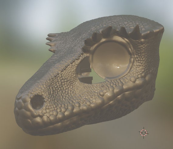 Crested Gecko Mask .STL files for 3D printing | Etsy