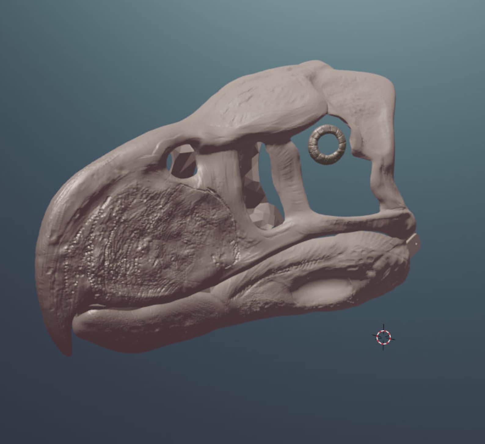Terror Bird Skull Mask .stl Files for 3D Printing - Etsy