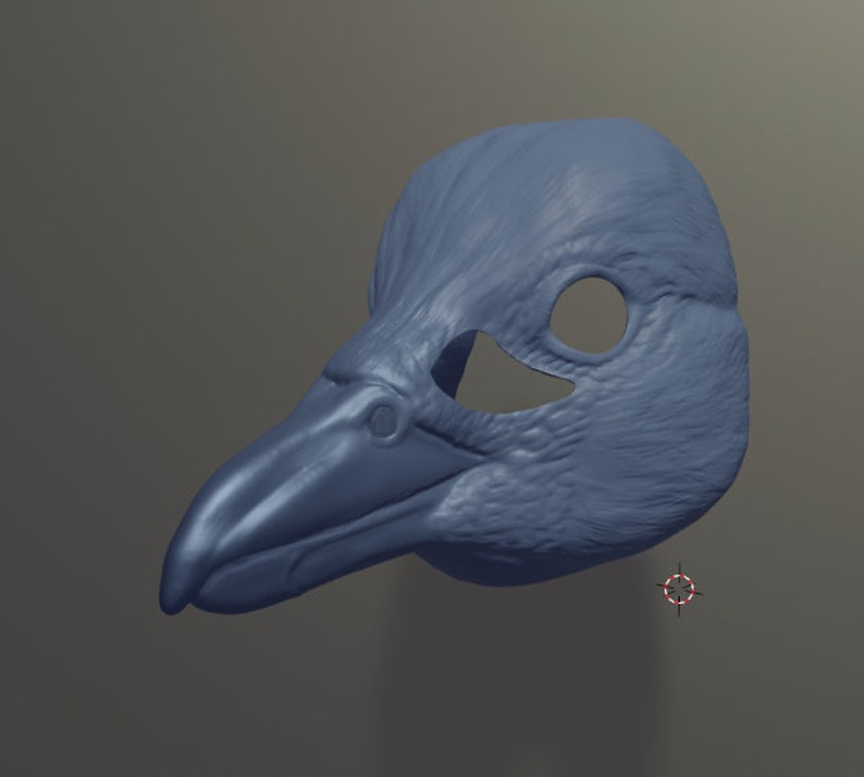 Crowned Pigeon Mask .STL Files for 3D Printing - Etsy