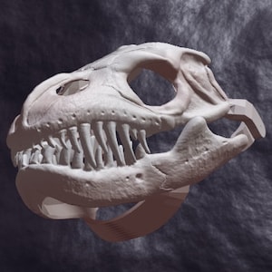 Crocodile Monitor Skull Mask .STL Files for 3D Printing - Etsy