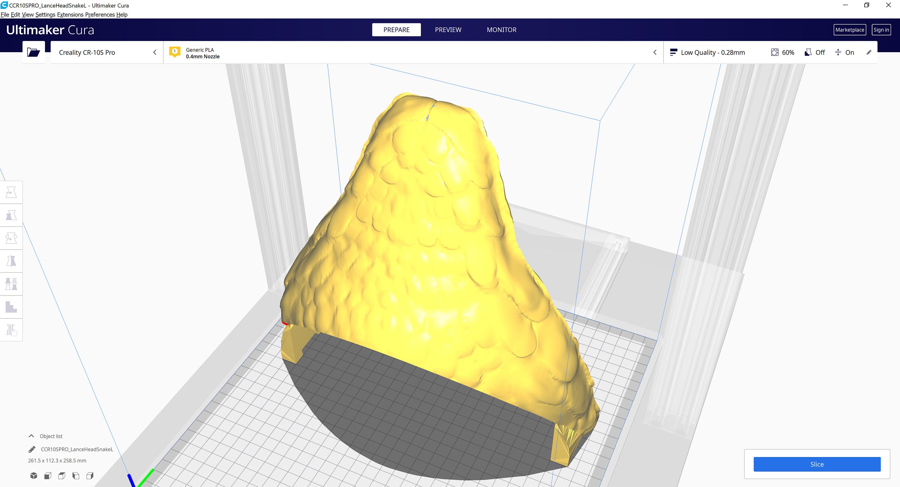 Lancehead Snake Mask .STL Files for 3D Printing - Etsy