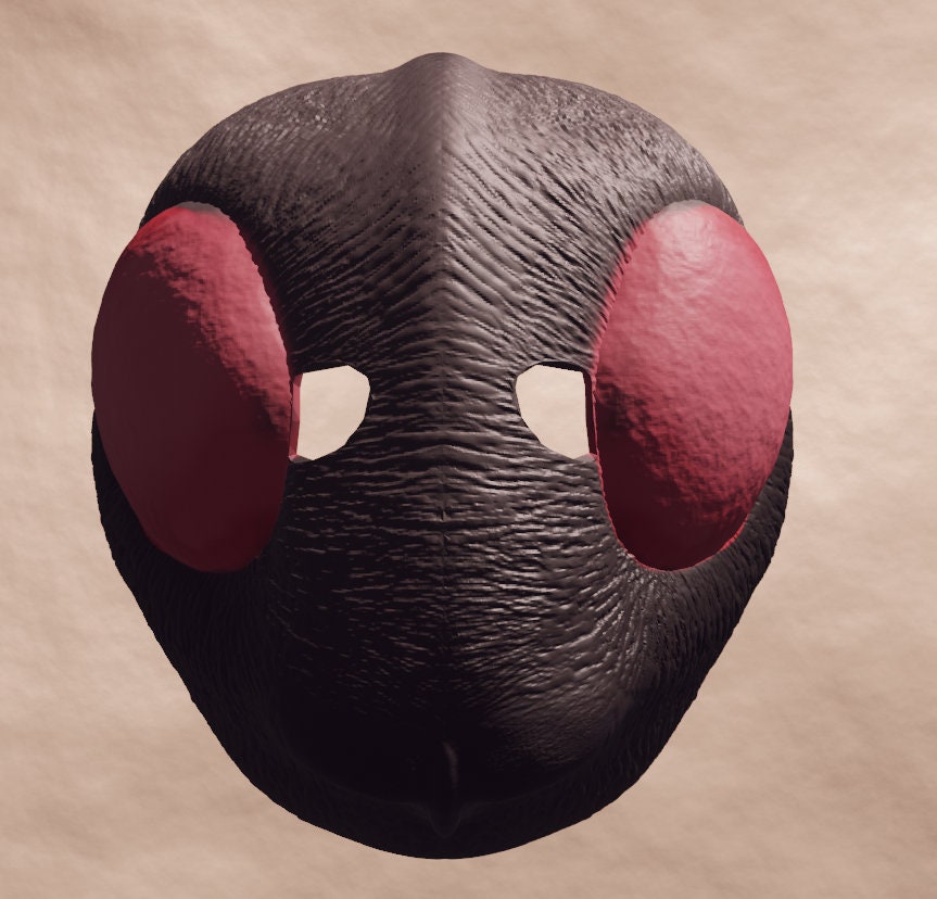 Mothman Mask .STL Files for 3D Printing - Etsy
