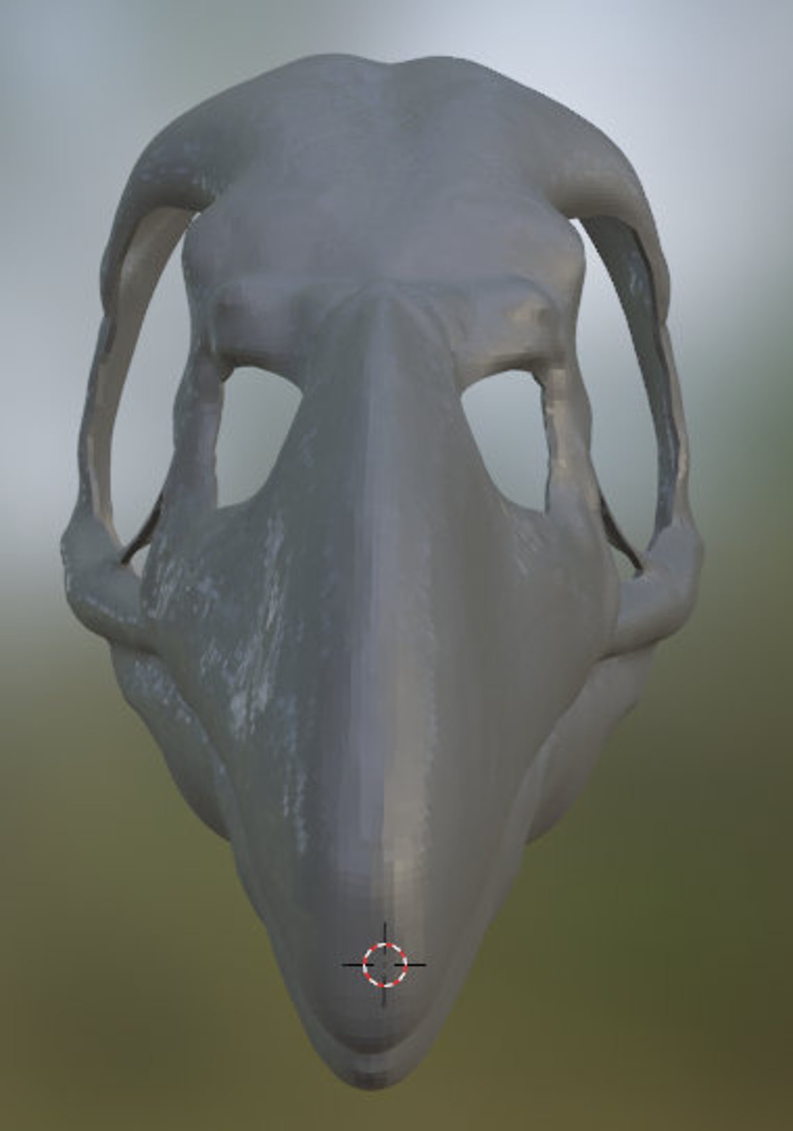 Raven Skull Mask V2 .STL files for 3D printing | Etsy