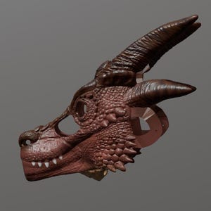 Kobold Mask V2 .STL Files for 3D Printing - Etsy