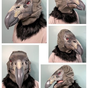Realistic California Condor Vulture Fursuit Head - Etsy