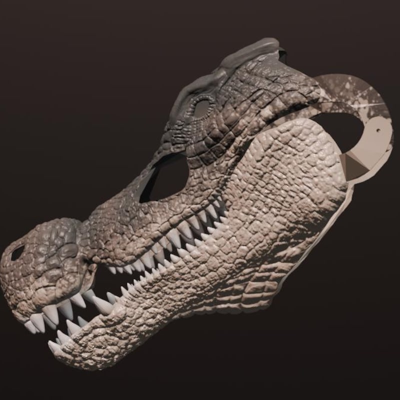 Crocodile Mask - Etsy