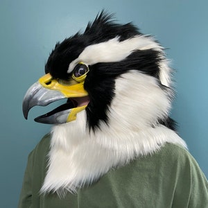 Realistic Aplomado Falcon Fursuit Head - Etsy