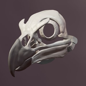 Eagle Skull Mask V3 .STL Files for 3D Printing - Etsy