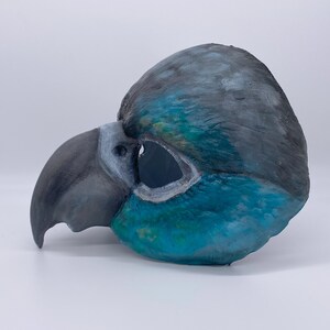 Green Cheek Conure Masquerade Style Mask - Etsy