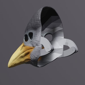 Flycatcher Mask .STL Files for 3D Printing - Etsy