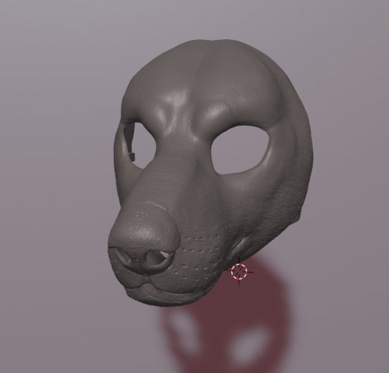 Toony Border Collie Mask .stl Files for 3D Printing - Etsy