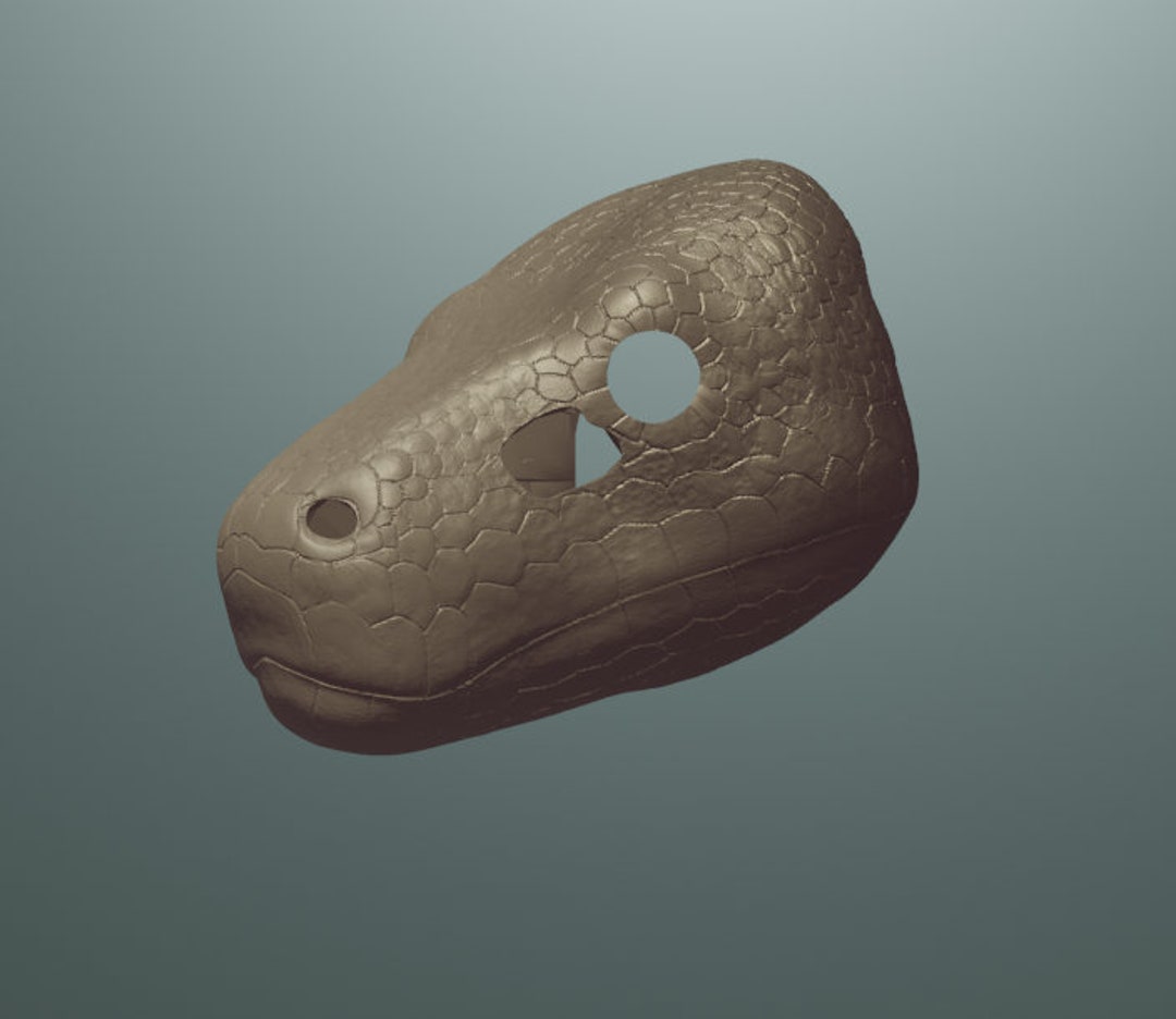 Boa Constrictor Mask .stl Files for 3D Printing - Etsy