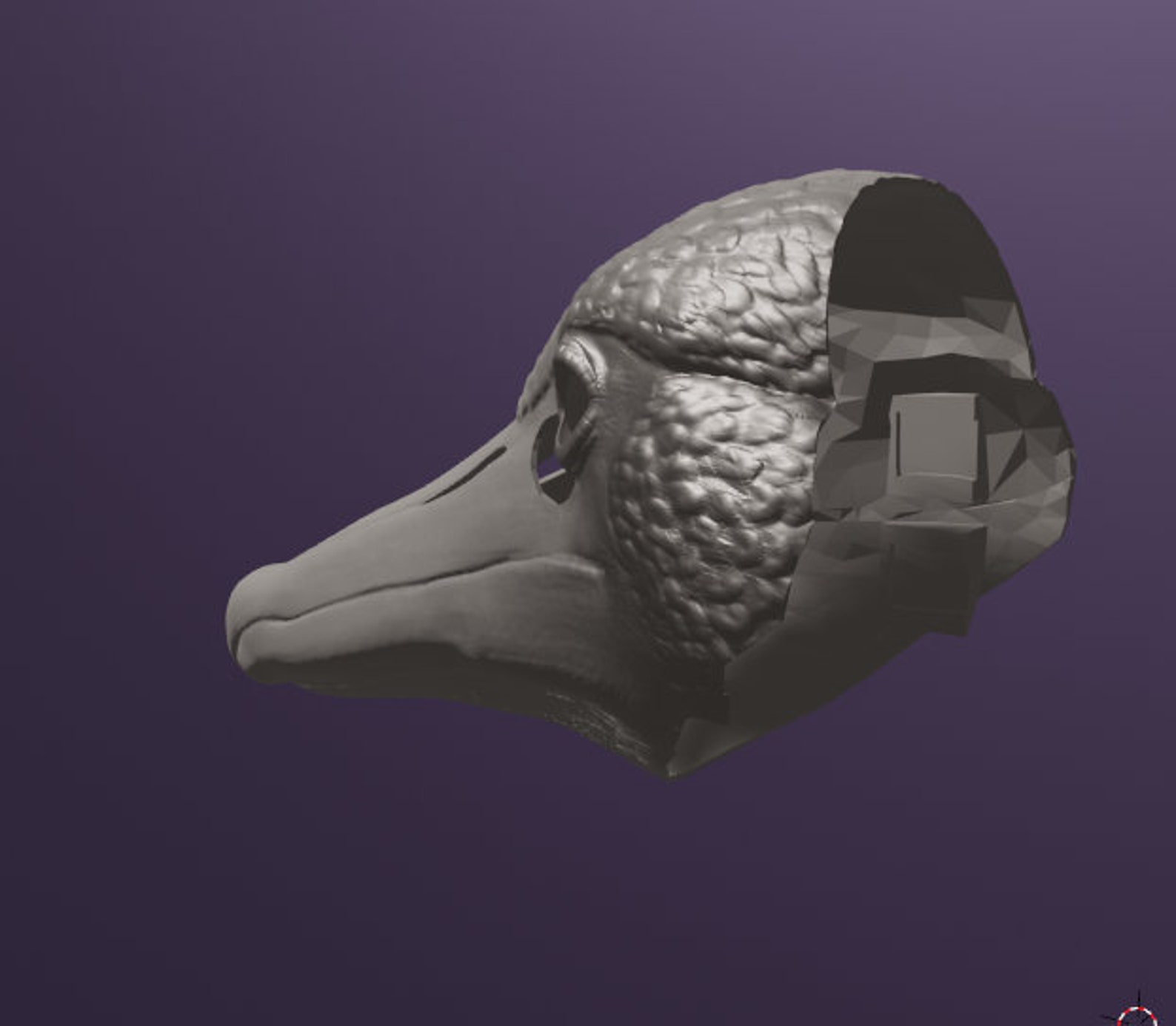 Pelican Mask .STL Files for 3D Printing - Etsy