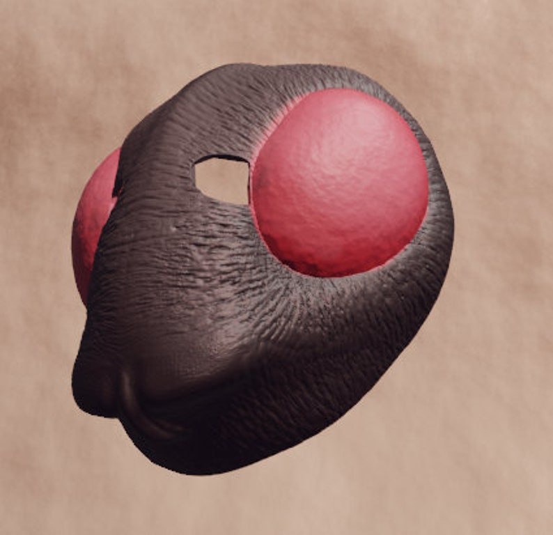 Mothman Mask .STL Files for 3D Printing - Etsy