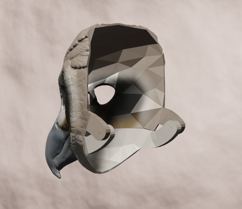 Great Horned Owl Mask .STL Files for 3D Printing - Etsy