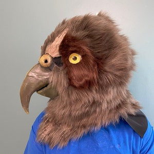 Realistic Kea Parrot Fursuit Head - Etsy