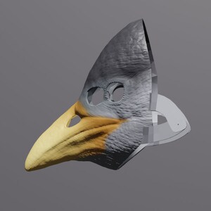 Flycatcher Mask .STL Files for 3D Printing - Etsy
