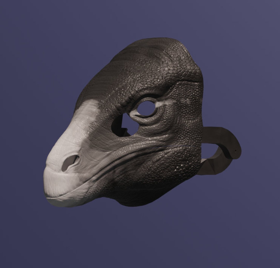 Stegosaurus Mask .STL Files for 3D Printing - Etsy