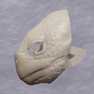 Spurred Tortoise Mask .STL Files for 3D Printing - Etsy