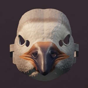Plover Mask .STL Files for 3D Printing - Etsy