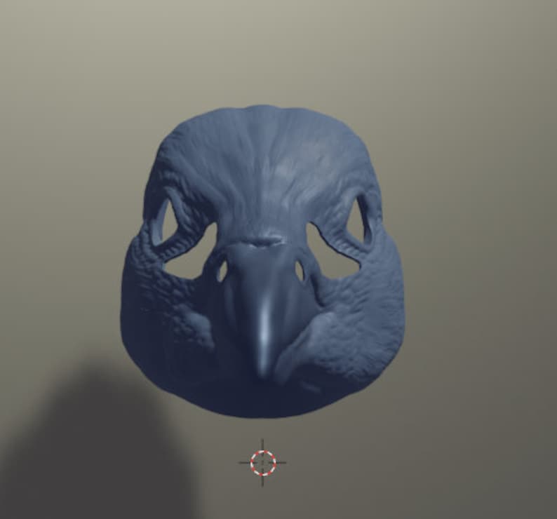 Crowned Pigeon Mask .STL Files for 3D Printing - Etsy