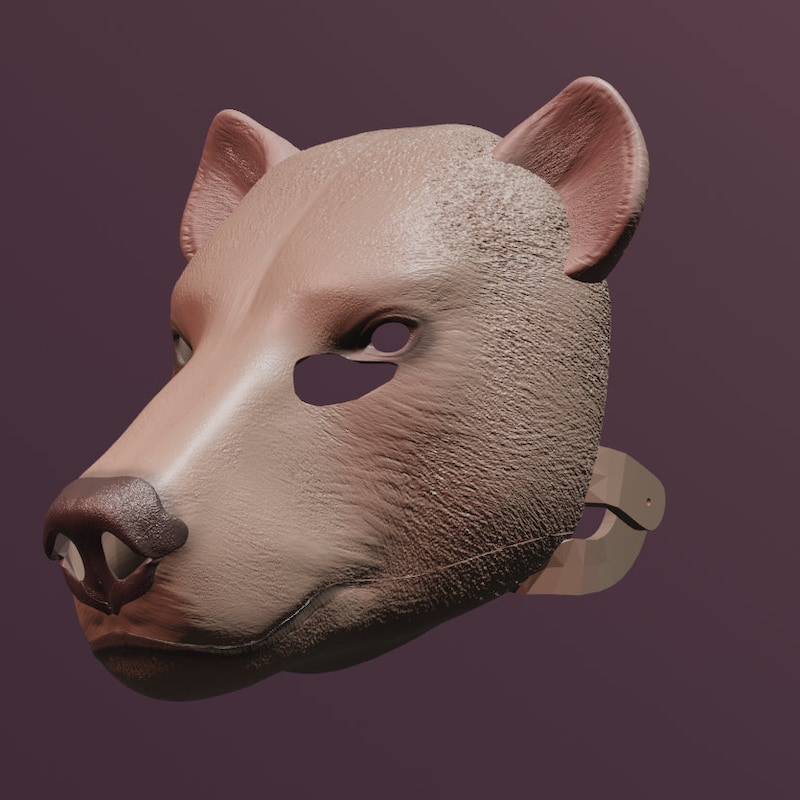 Bear Mask - Etsy