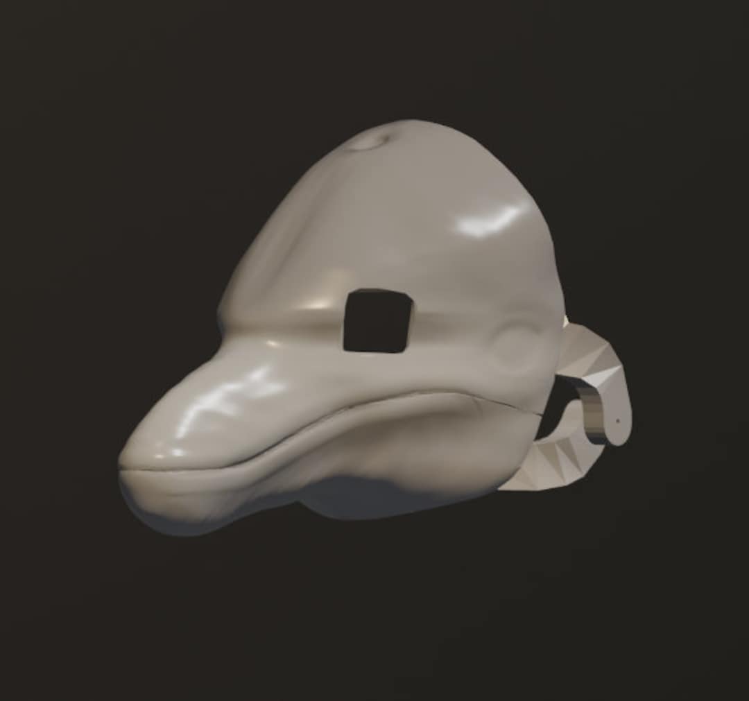 Dolphin Mask .STL Files for 3D Printing - Etsy